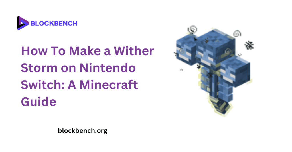 How To Make a Wither Storm on Nintendo Switch | Minecraft Guide