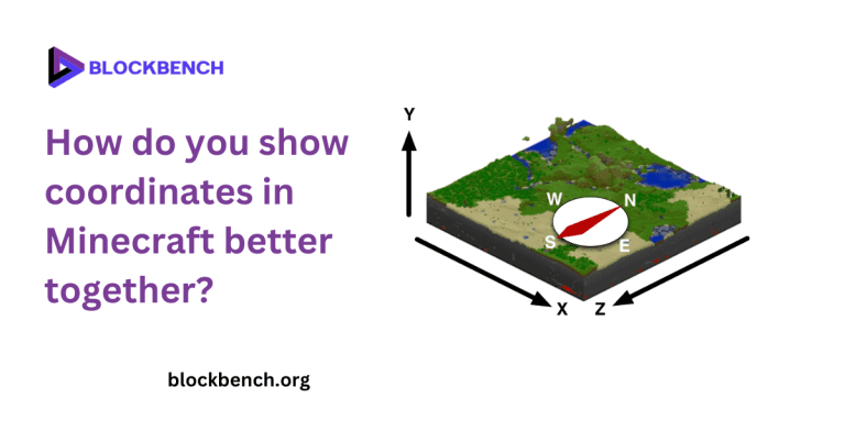 How to Show Coordinates in Minecraft Better Together | Blockbench