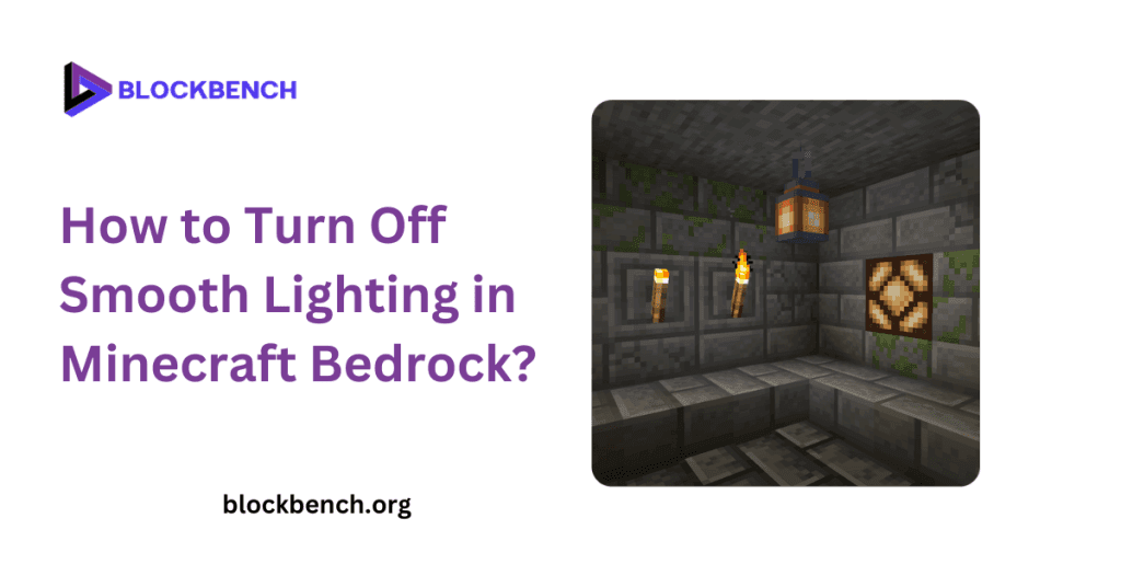 How to Turn Off Smooth Lighting in Minecraft Bedrock | Blockbench