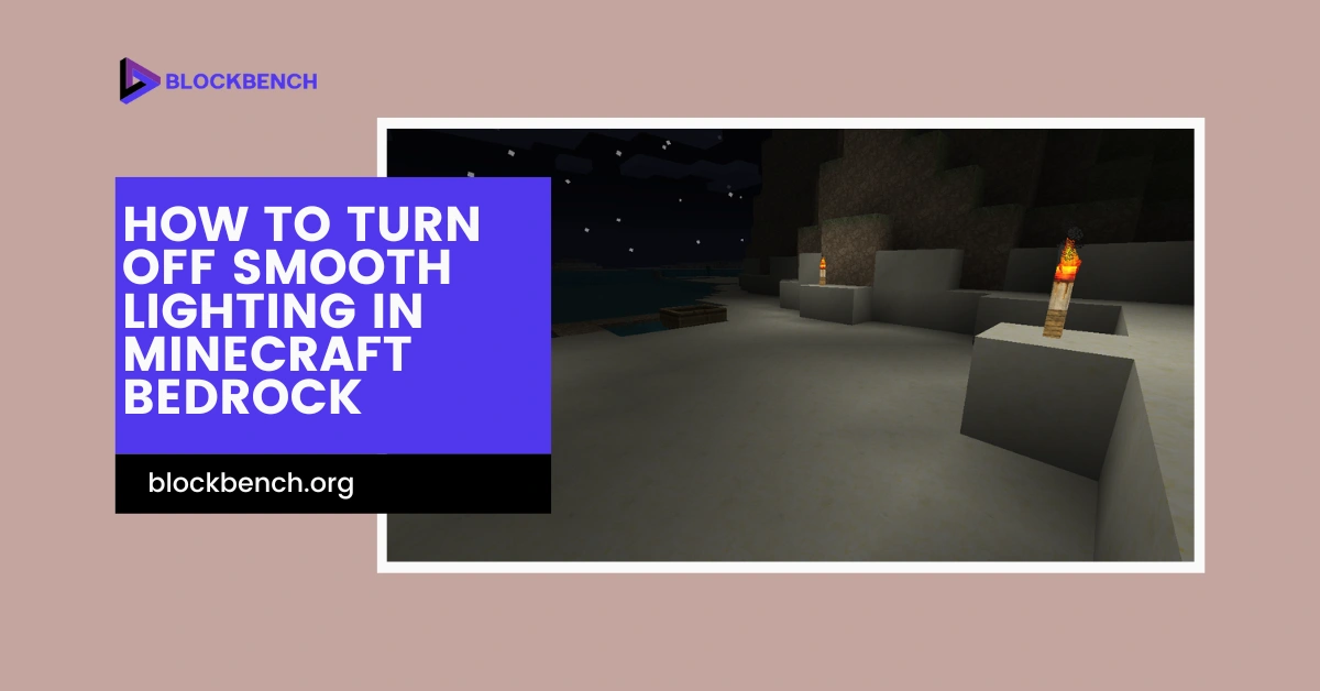 How to Turn Off Smooth Lighting in Minecraft Bedrock | Blockbench