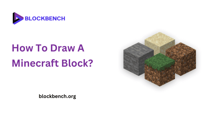 How To Draw Minecraft Blocks? A Guide | BlockBench