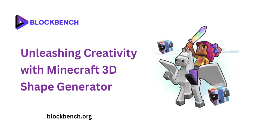 Unleashing Creativity with Minecraft 3D Shape Generator | Blockbench