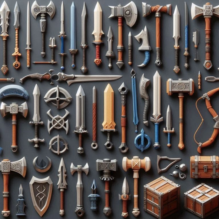 Blockbench Weapon Models: Craft Custom 3D Armaments