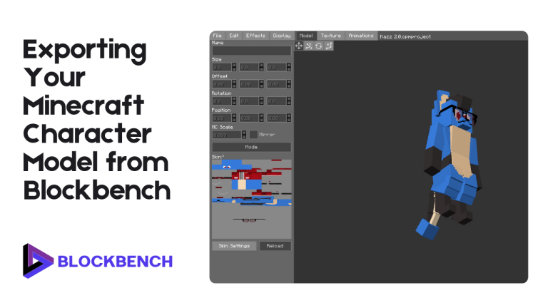 Create Minecraft Character Models with Blockbench Today!